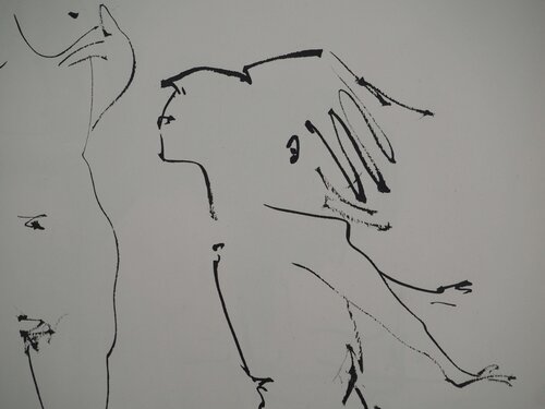 Femme nue au bonnet turc de Pablo Picasso (1974) : Édition Lithographie - Singulart