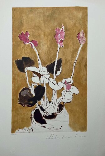 Femme nue au bonnet turc de Pablo Picasso (1974) : Impression Lithographie - Singulart