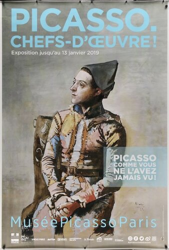 PICASSO CHEFS D'OEUVRE, Musee Picasso, Paris Oversize Lithographic ...