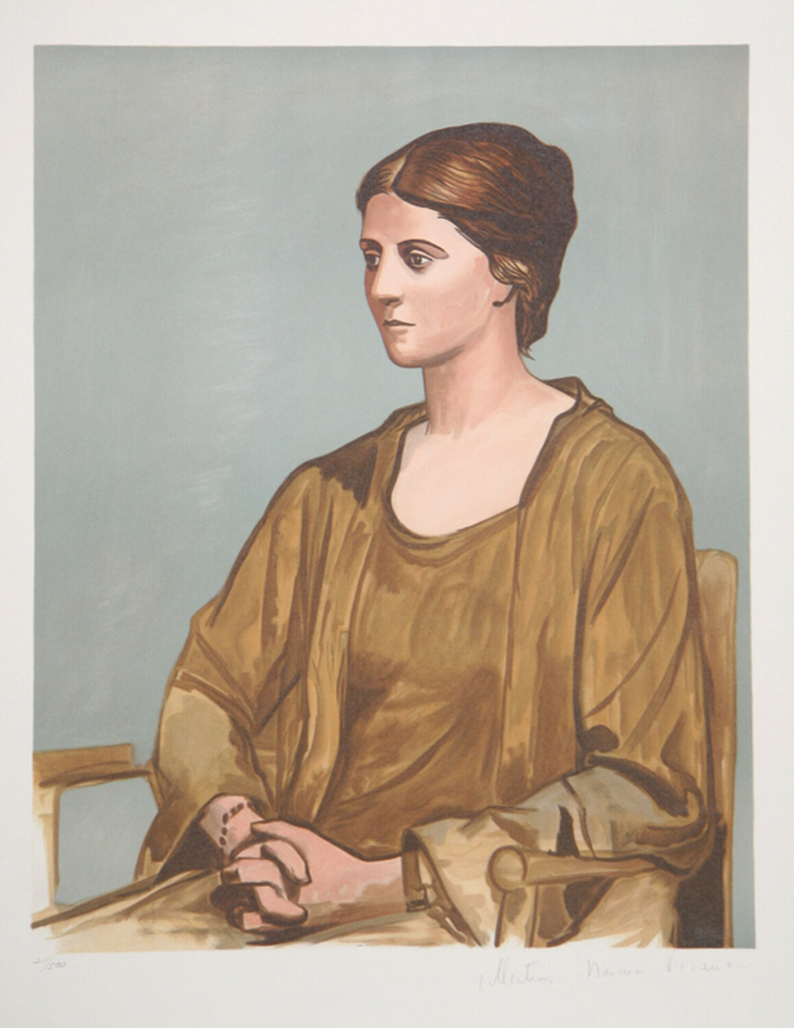 Olga Picasso, 1923 by Pablo Picasso (N.D) : Print Lithography - Singulart