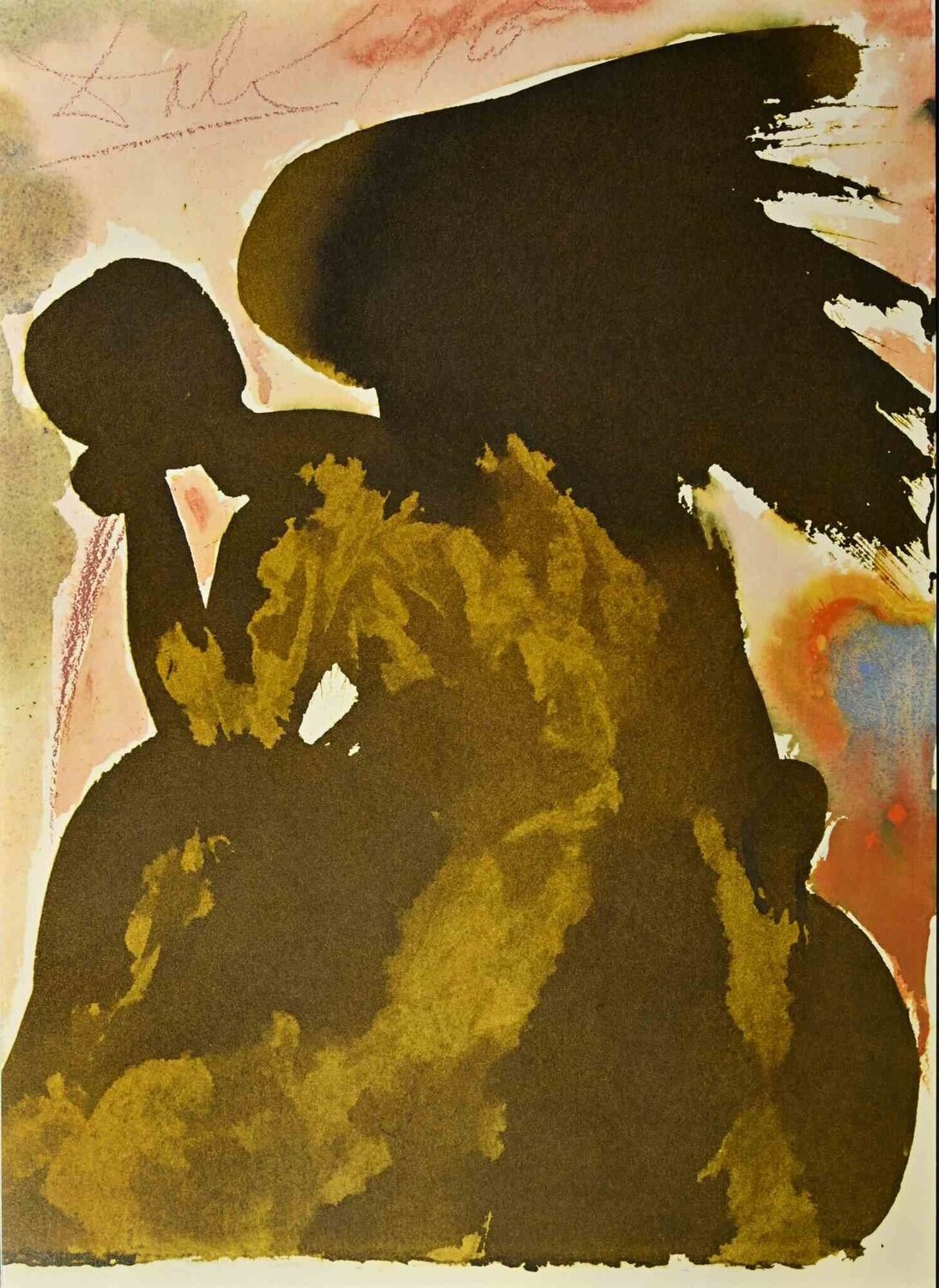 Inter Filios Dei Affuit Etiam Satan by Salvador Dalí (1964) : Print ...