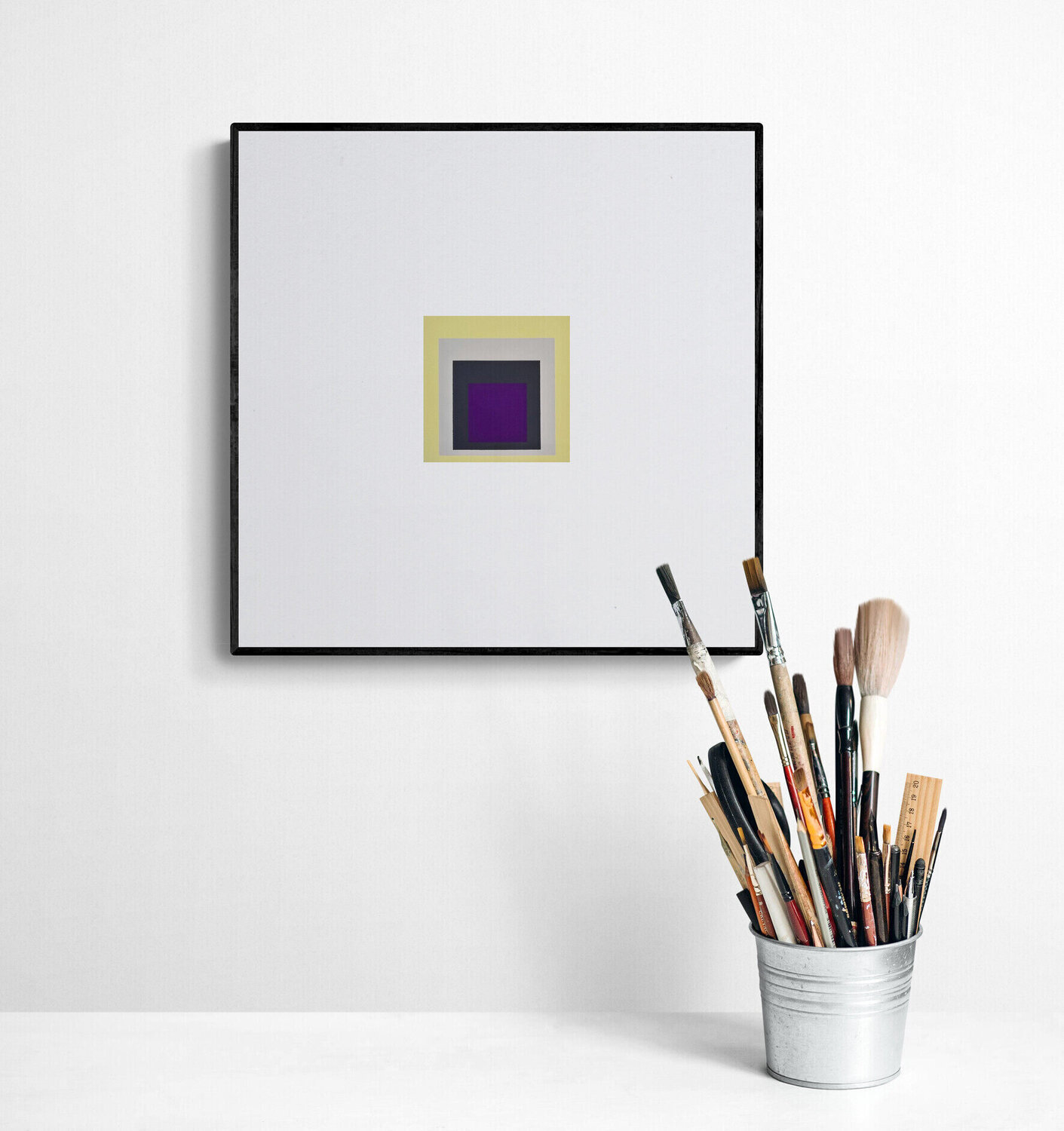 Homage au Carré (Homage to the Square) by Josef Albers (1956) : Print ...