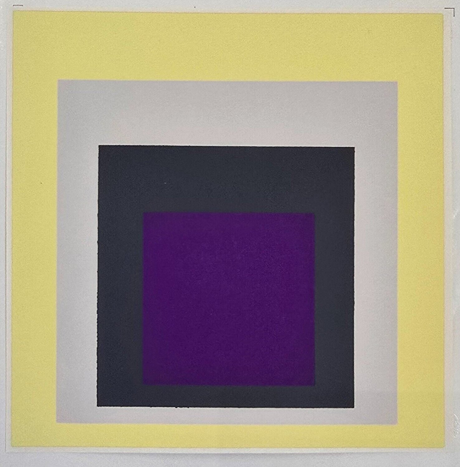 Homage au Carré (Homage to the Square) by Josef Albers (1956) : Print ...