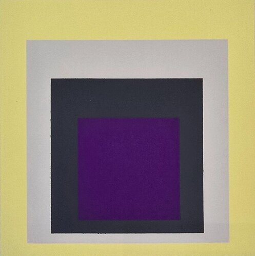 Homage au Carré (Homage to the Square) by Josef Albers (1956) : Print ...