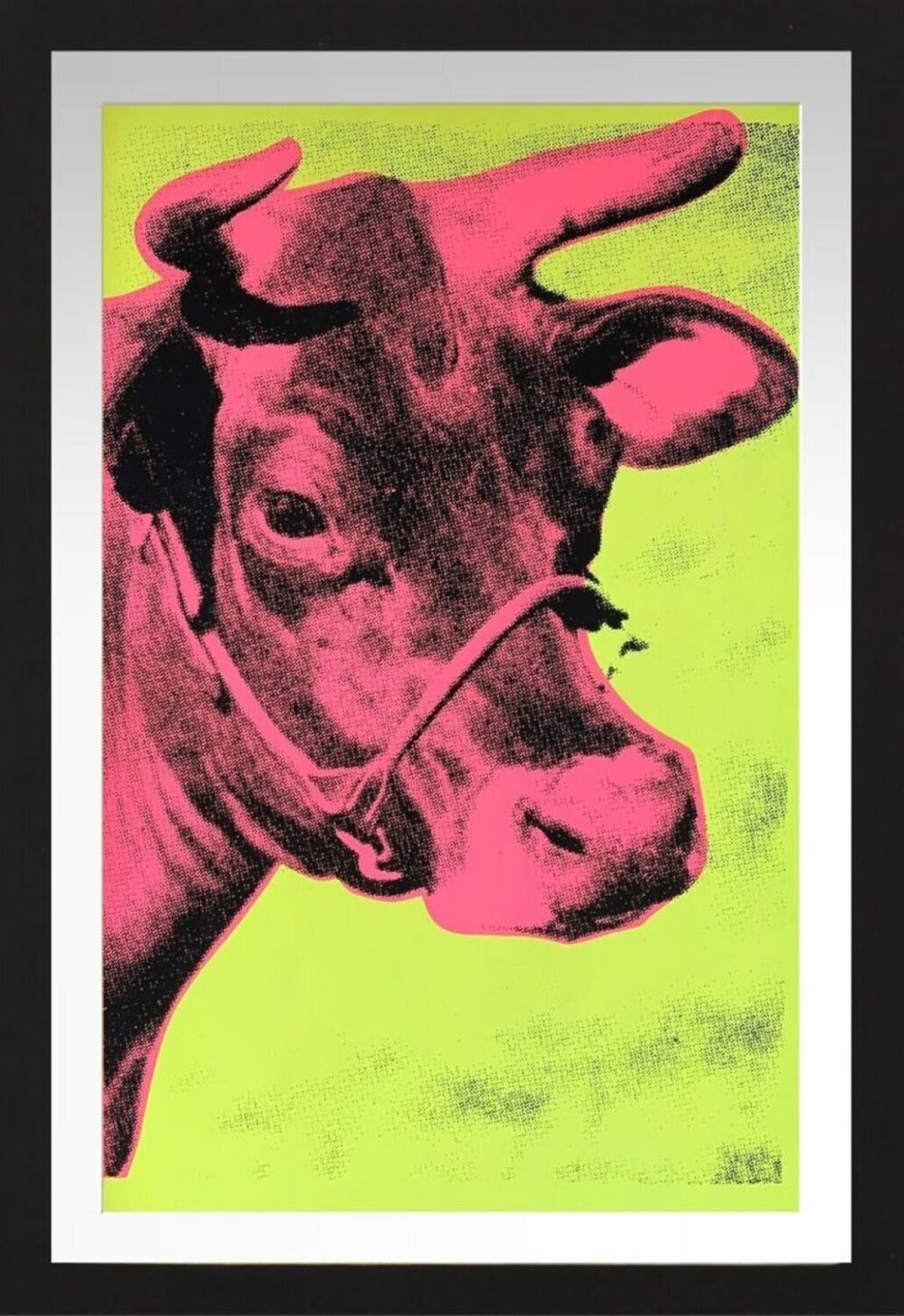 Andy Warhol Cow de Andy Warhol (1989): Impresión Serigrafía en Papel ...