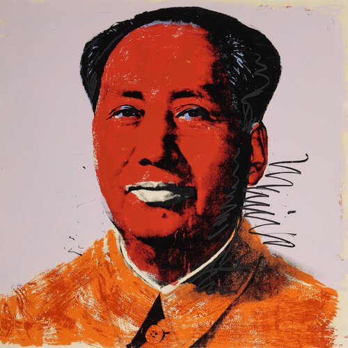 Mao (II.96) by Andy Warhol (1972) : Print Screen Printing - Singulart