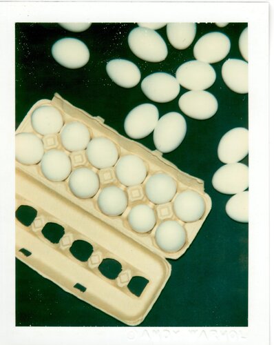 Eggs by Andy Warhol (N.D) : Photography Hybrid - Singulart