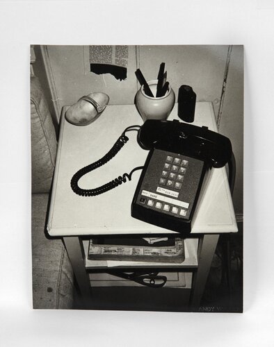 Telephone by Andy Warhol (1982) : Photography Hybrid - Singulart