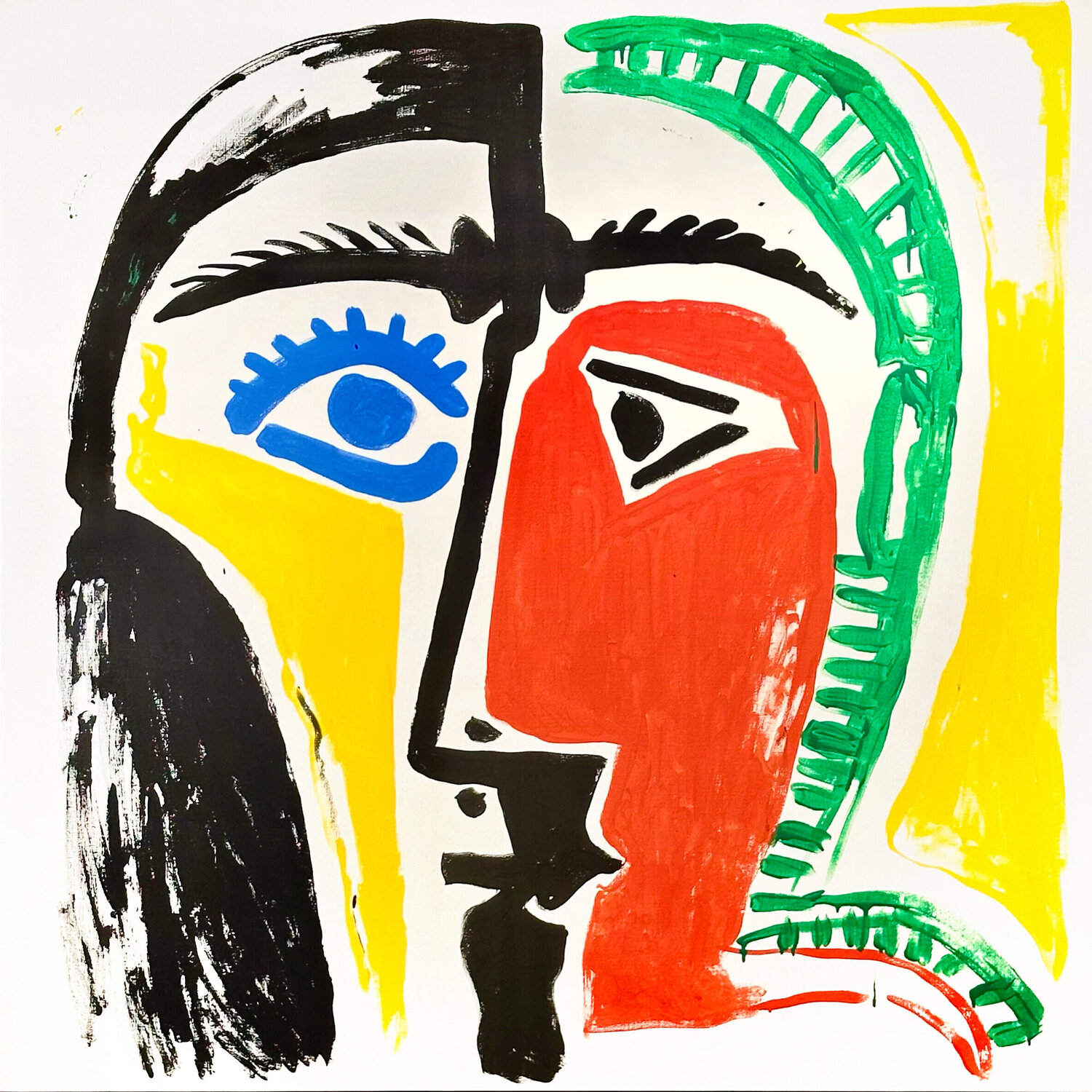 After Picasso by Andy Warhol (1985) : Painting Ink - Singulart