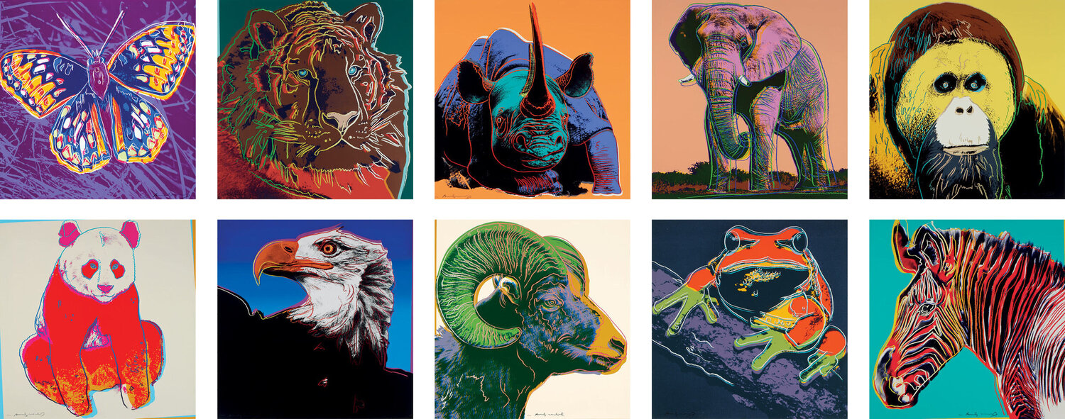 Endangered Species by Andy Warhol (1983) : Print Screen Printing ...