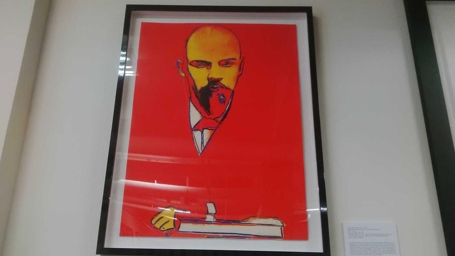 Red Lenin by Andy Warhol (1987) : Print Screen Printing - Singulart