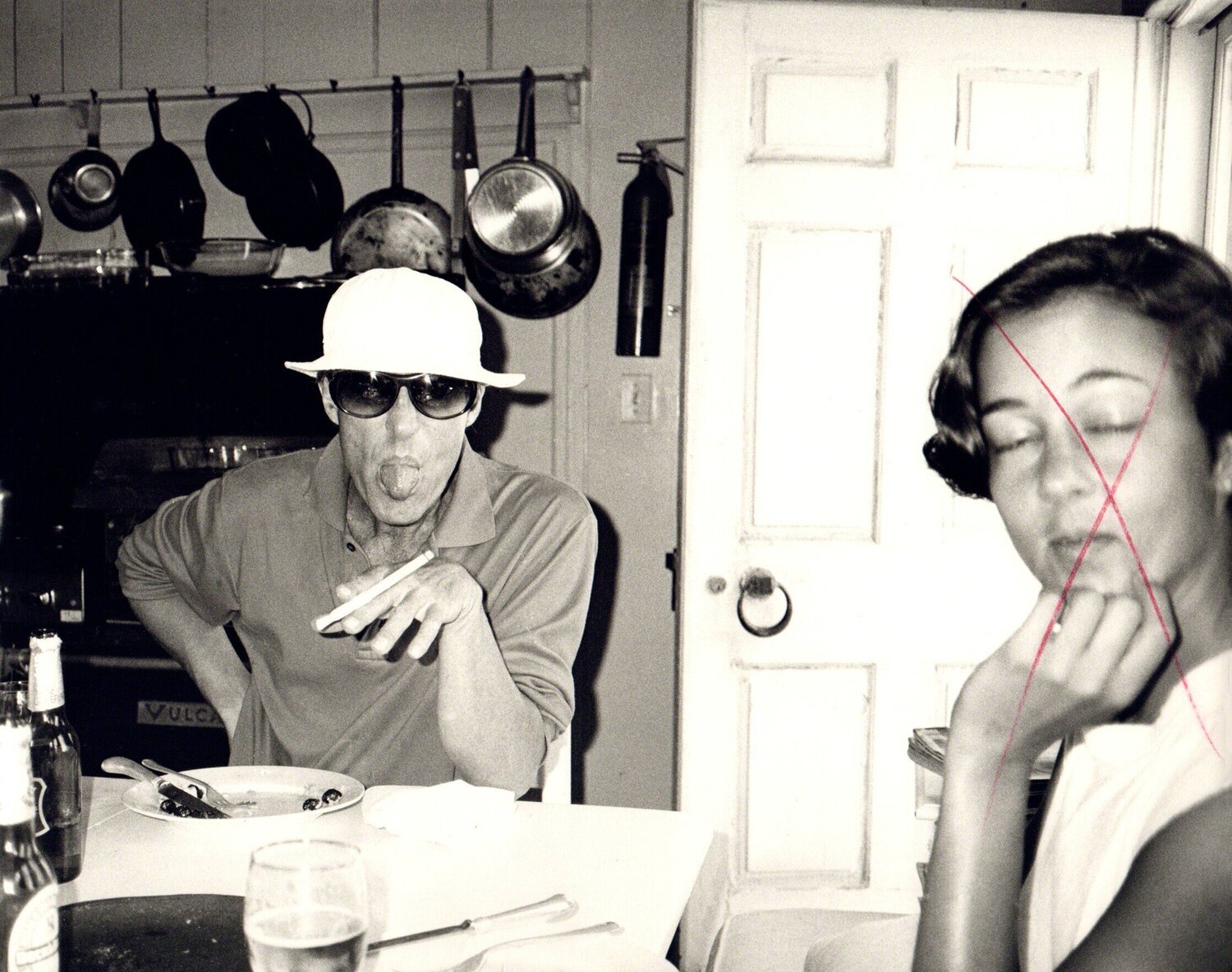 Andy Warhol, Photograph of Halston and Lesley Frowick circa 1980 by ...