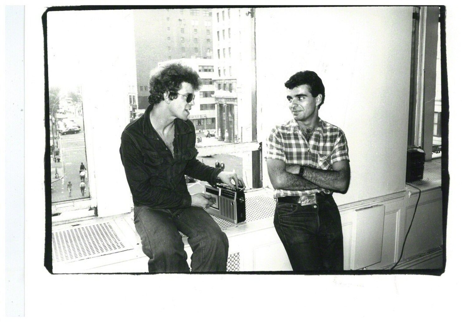 Andy Warhol, Photograph of Lou Reed and Ronnie Cutrone circa 1976 by ...
