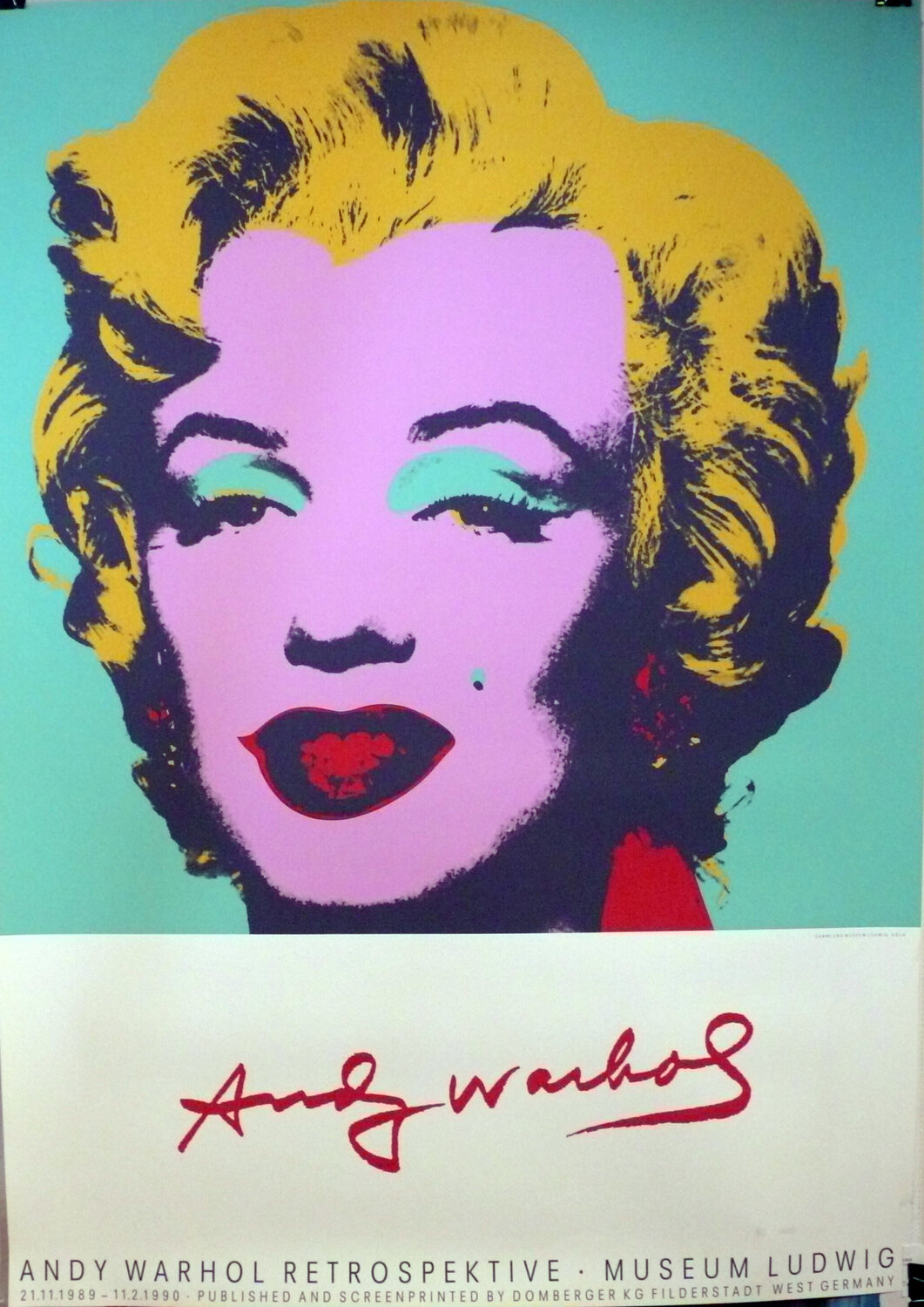 Andy Warhol Retrospektive Museum Ludwig Museum Poster, Gallery Poster ...