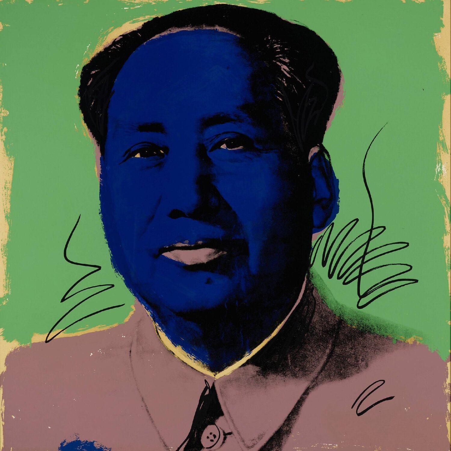 Mao (II.90) by Andy Warhol (1972) : Print Screen Printing - Singulart