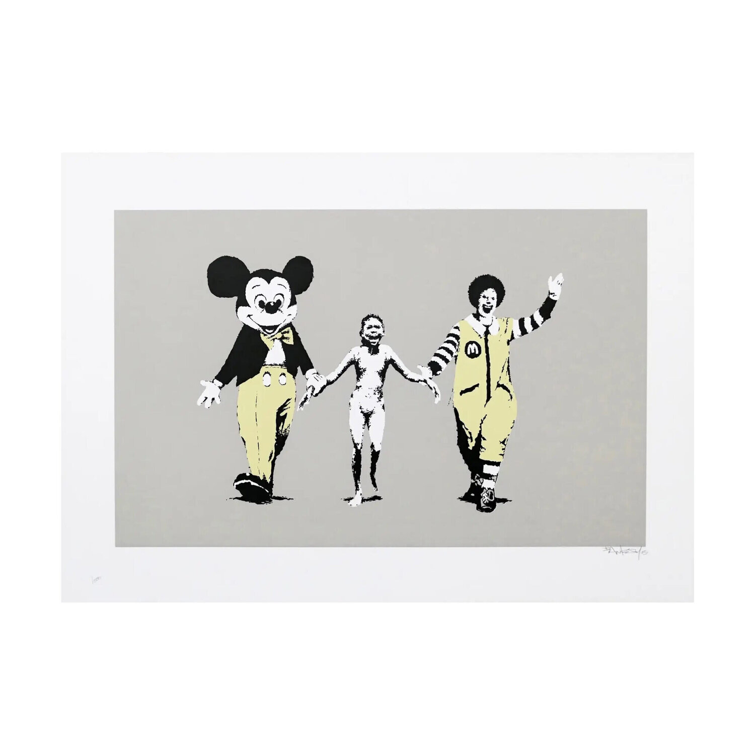 Napalm (Unsigned) by Banksy (2004) : Print Screen Printing - Singulart