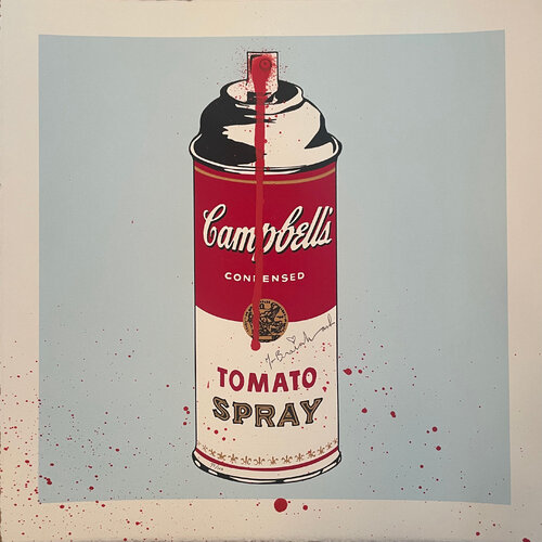 Campbells Soup Hand-Finished Spray Can by Mr. Brainwash (2013 ...