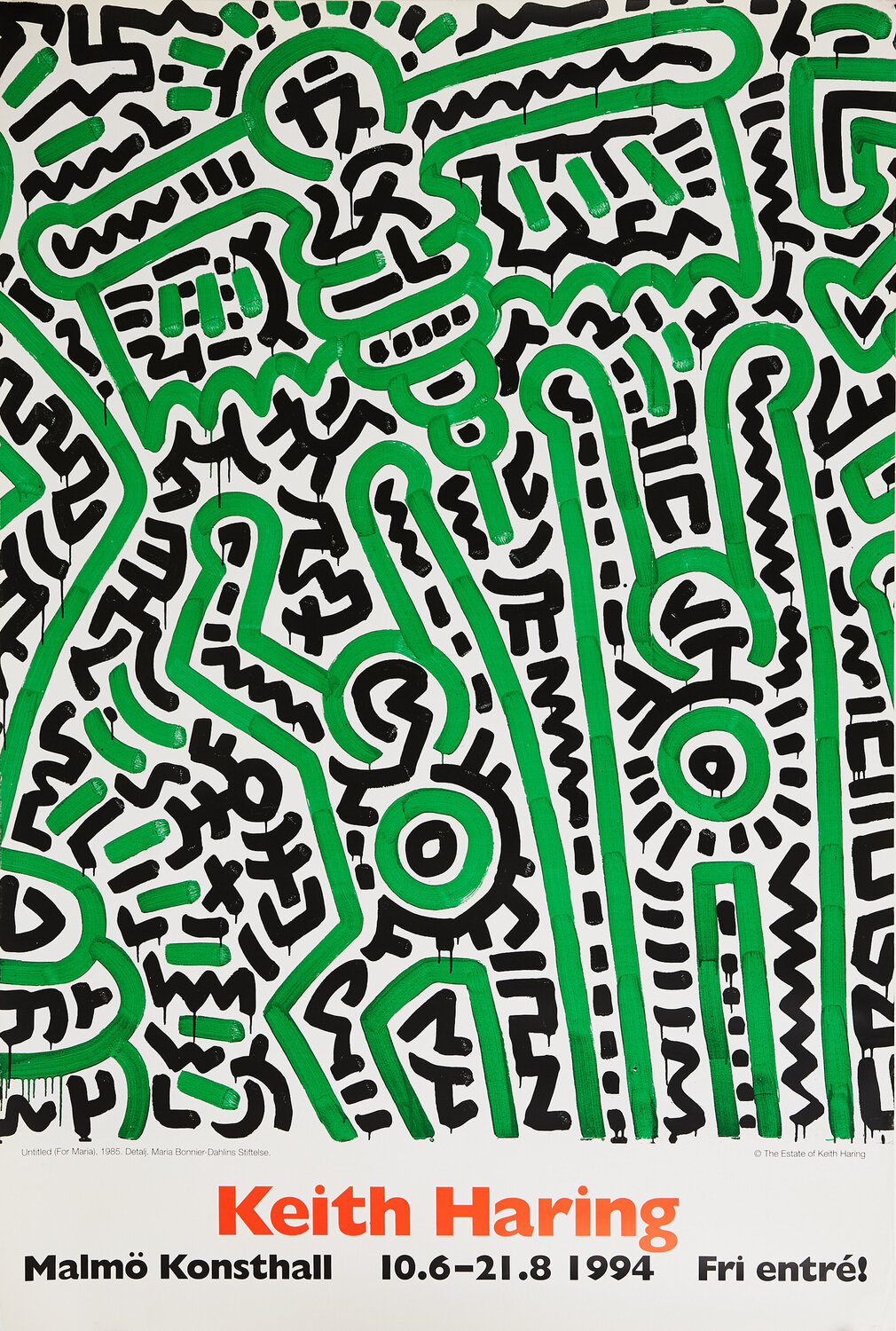 For Maria by Keith Haring (1994) : Print Screen Printing - Singulart