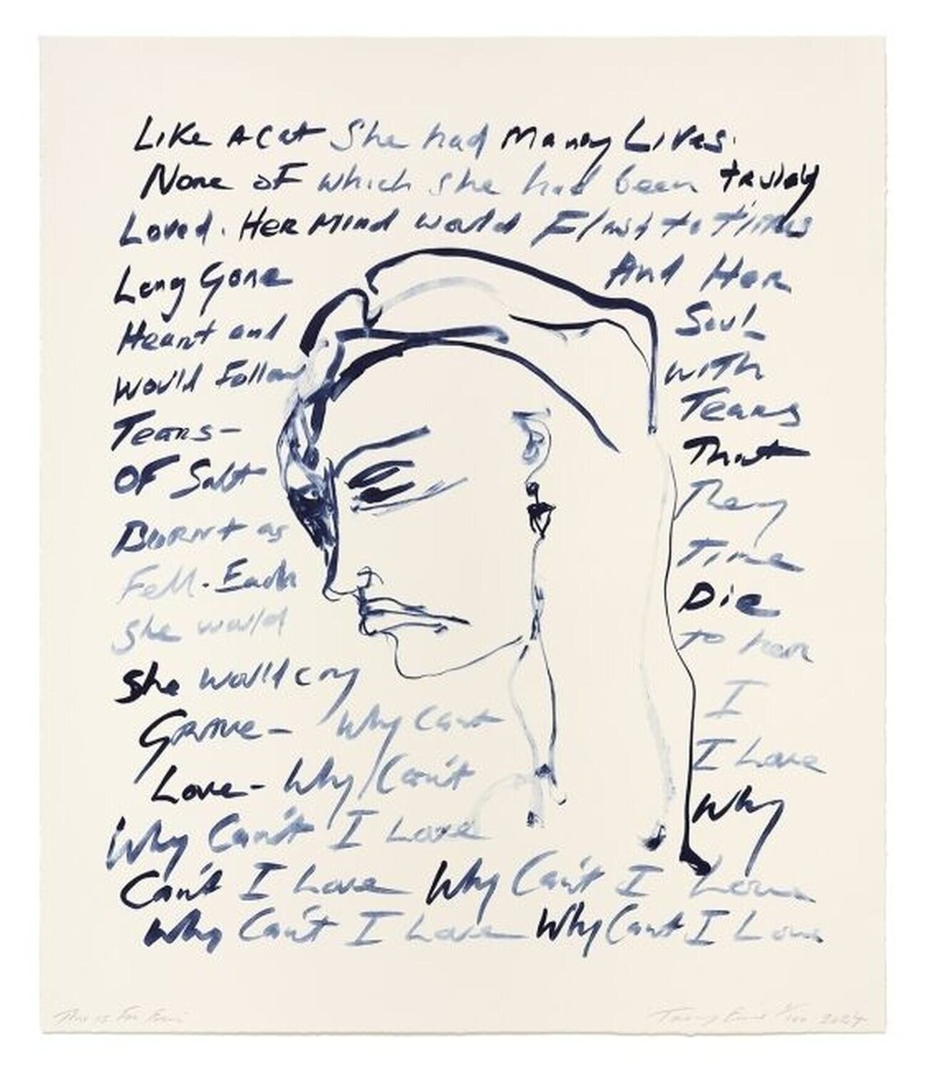 This Is Forever by Tracey Emin (2024) : Print Lithography - Singulart