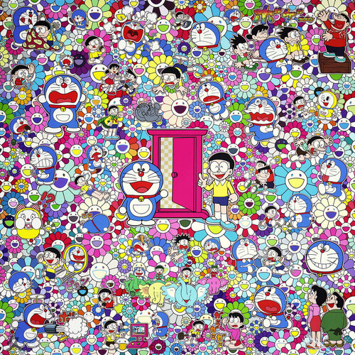 Dokodemo Door by Takashi Murakami (2019) : Print Other materials ...