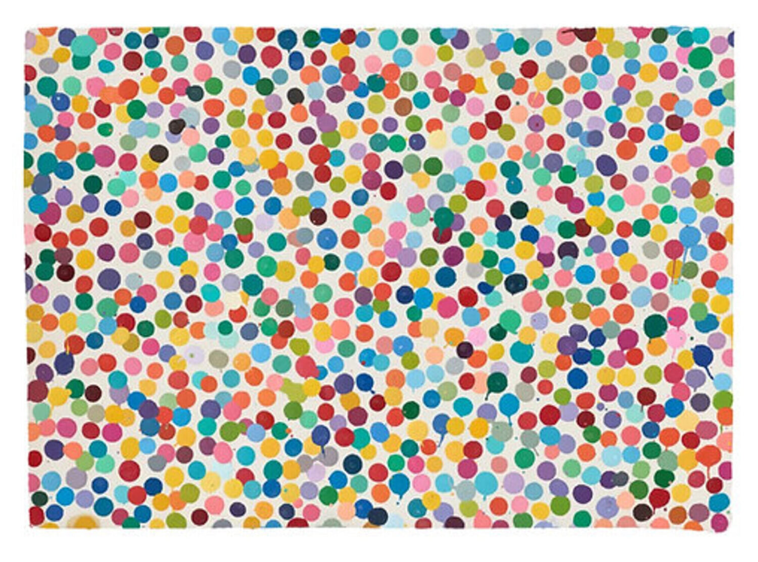 Damien Hirst The Currency Unique Painting by Damien Hirst (2016 ...