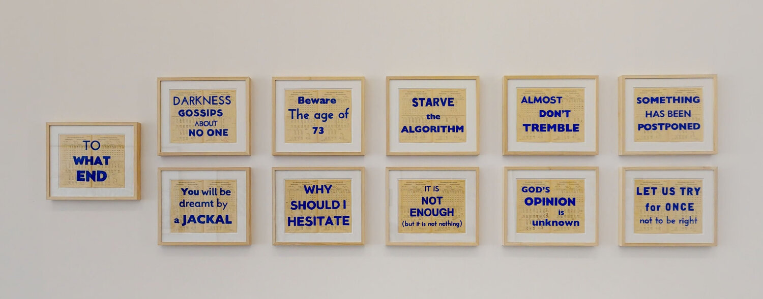 Blue Rubrics de William Kentridge (2019): Impresión Serigrafía - Singulart