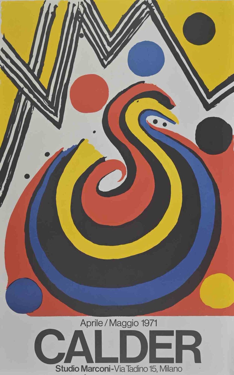 Alexander Calder - Poster Exhibition by Alexander Calder (1971) : Print ...