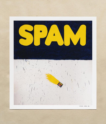 Actual Size de Ed Ruscha (2024): Impresión Serigrafía, Impresión Giclée ...