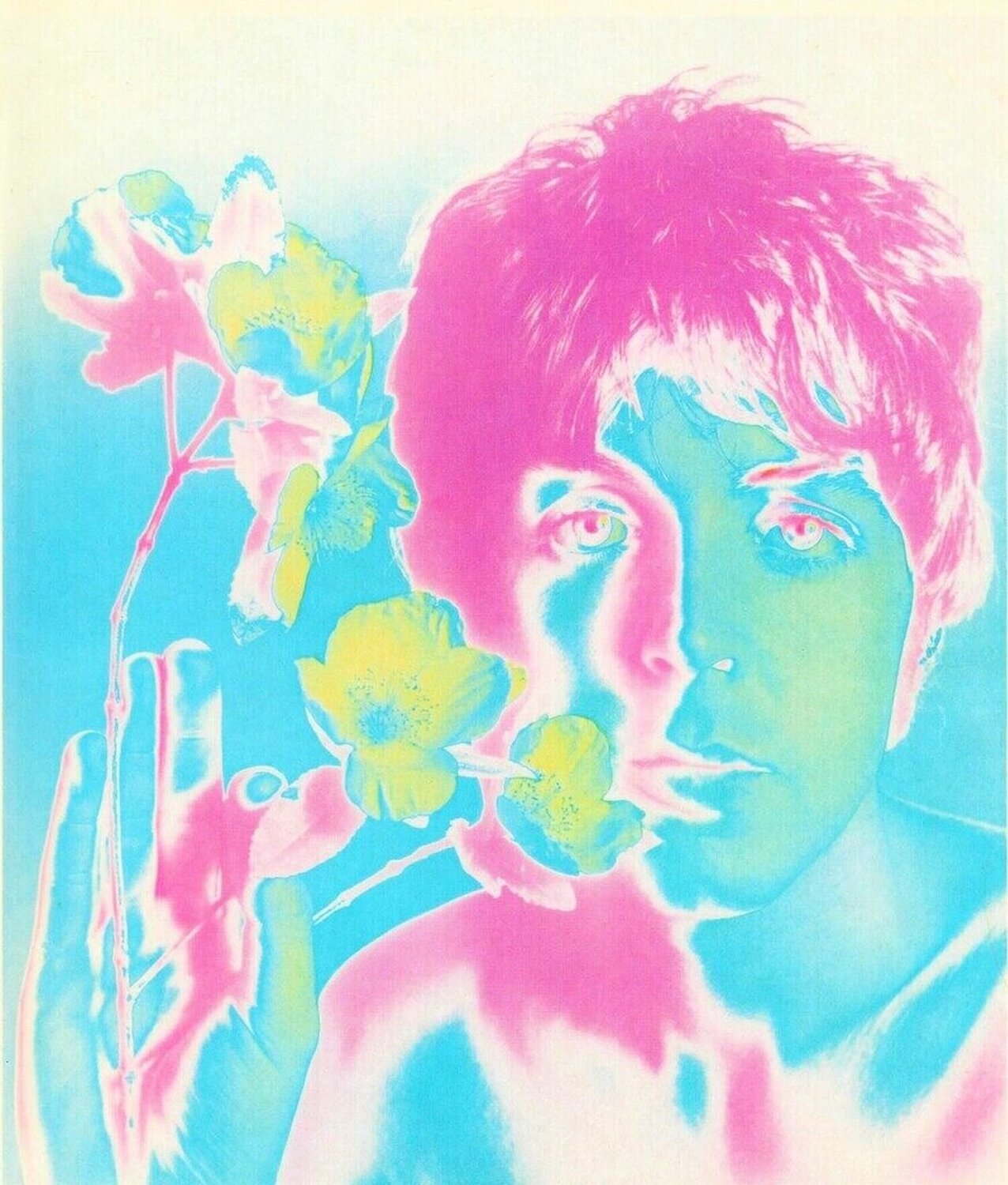 Paul McCartney by Richard Avedon (1967) : Photography Hybrid - Singulart