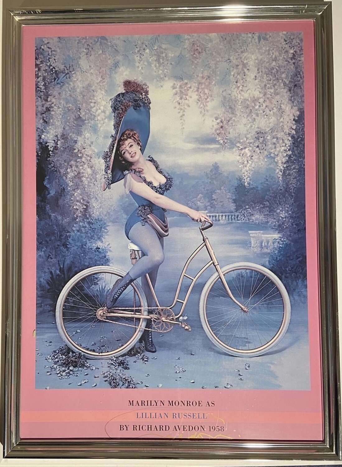 Marilyn Monroe As Lillian Russell In 1958 By Richard Avedon Nd Print Lithography Singulart