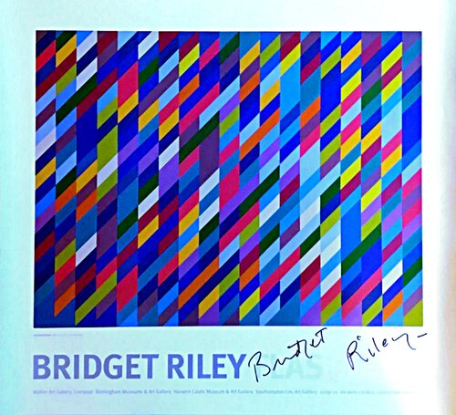 About Lilac by Bridget Riley (2007) : Print Screen Printing on Paper ...