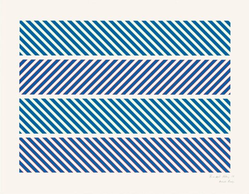 About Lilac by Bridget Riley (2007) : Print Screen Printing on Paper ...