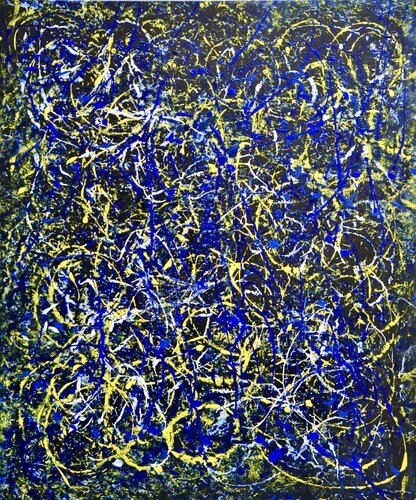 PORTRAIT OF SPACE Vertical de Michèle Prévost (2019) : Peinture ...