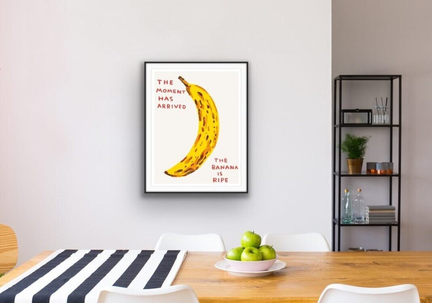The Moment Has Arrived - The Banana Is Ripe by David Shrigley (2021 ...