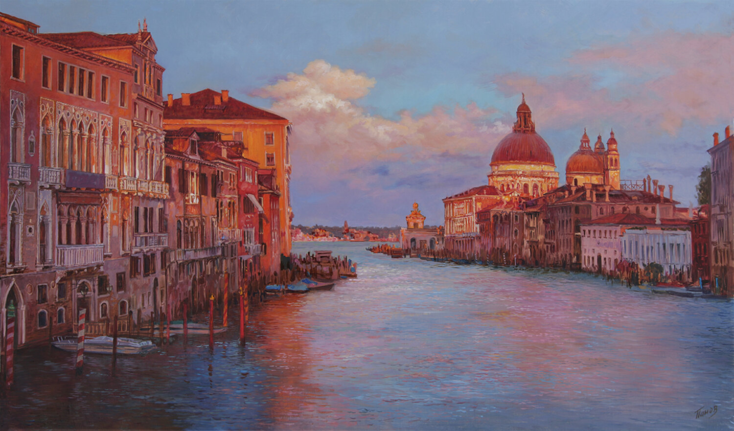 Venice by Eduard Panov (2023) : Painting Oil on Canvas - Singulart