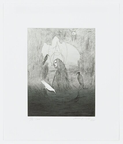 Cave de Leonora Carrington (1998): Impresión Grabado - Singulart