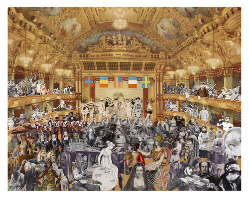 Marcel Duchamp's World Tour New Year's Eve Parade at The Tower Ballroom ...