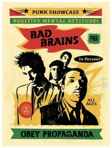 Bad Brains - Punk Showcase de Shepard Fairey (2016) : Édition ...