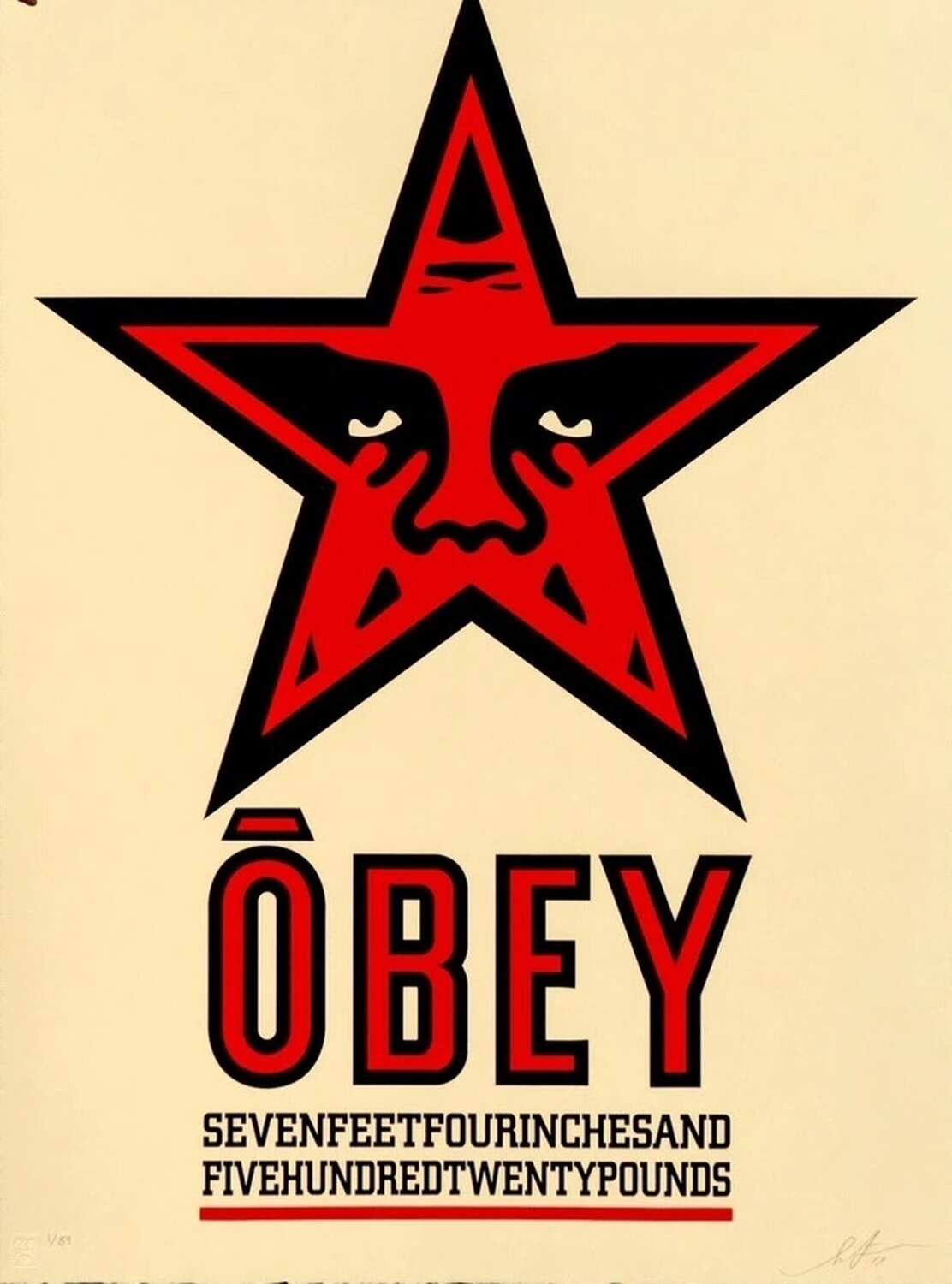 Obey Star by Shepard Fairey (2019) : Print Screen Printing - Singulart