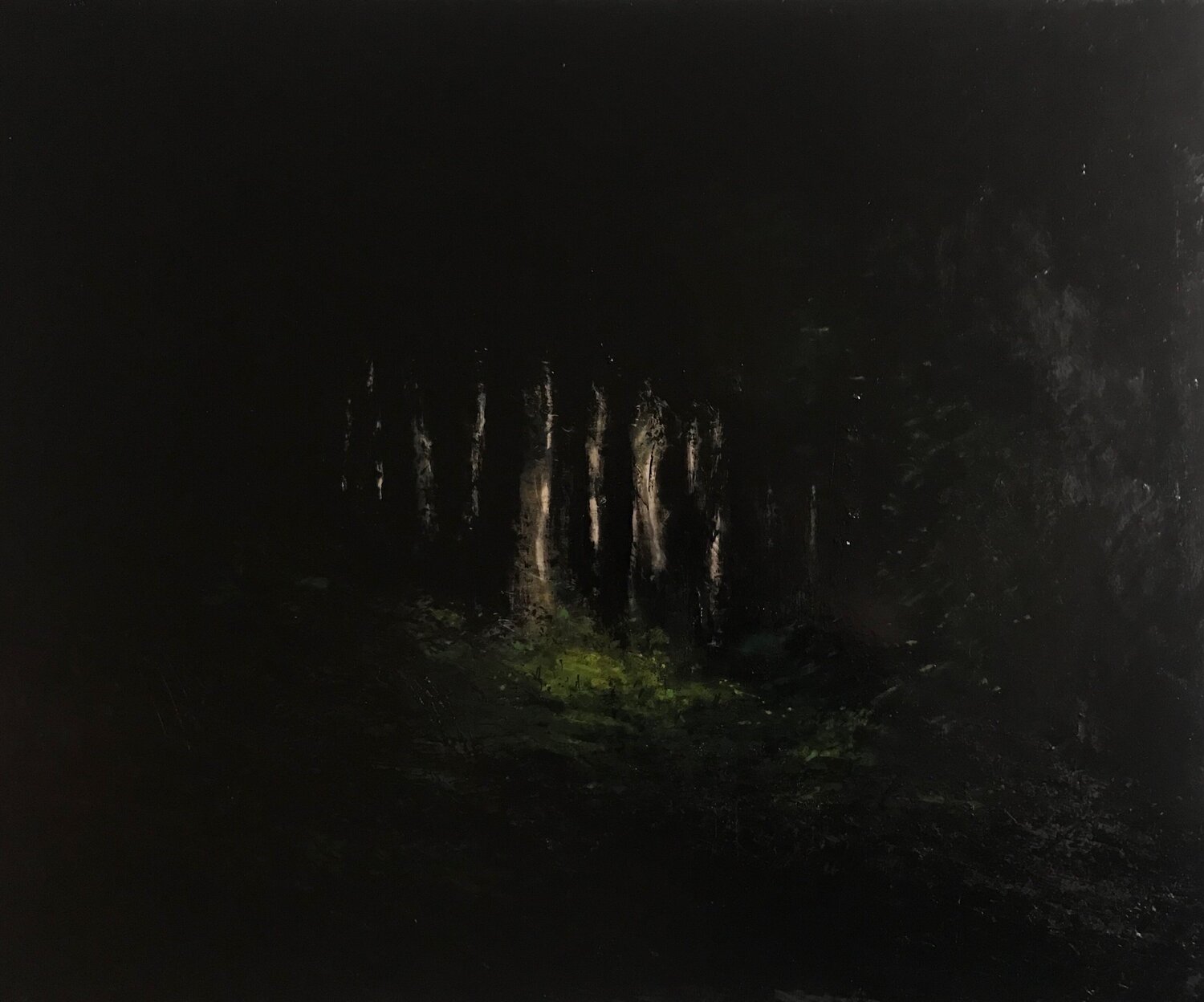 Enfin l'orée du bois by David Géry (2022) : Painting Oil on Canvas ...