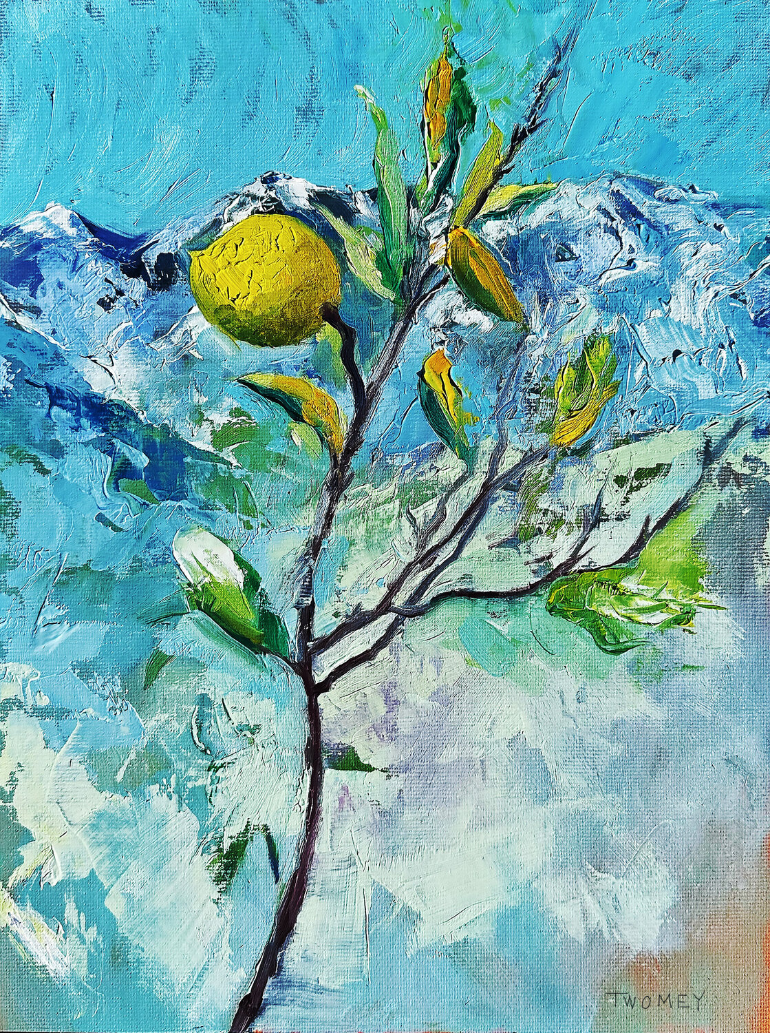 Lemon Tree Painting