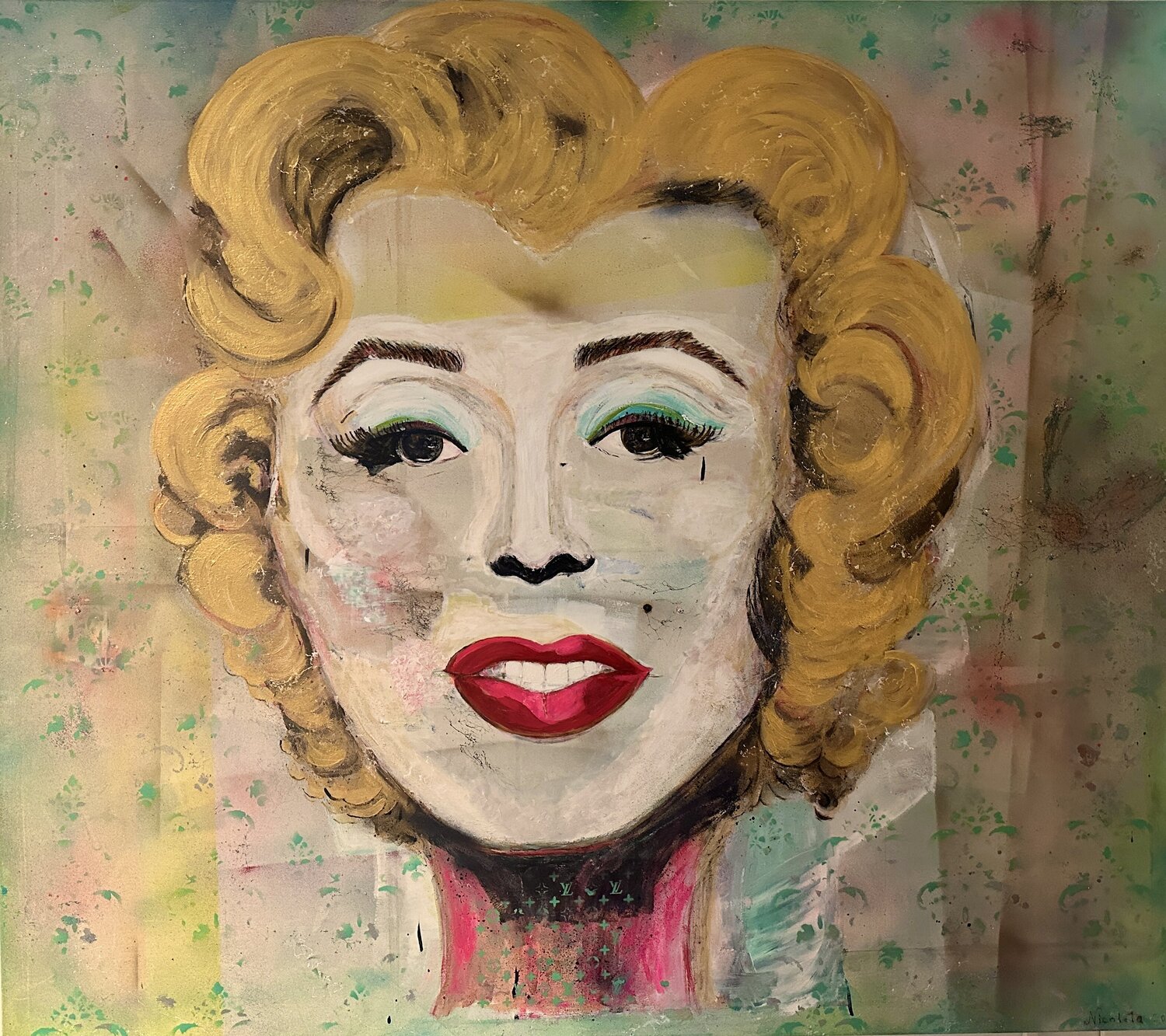 Marylin Nicart by Nicoleta Albei-Wigger (2022) : Painting Acrylic on ...