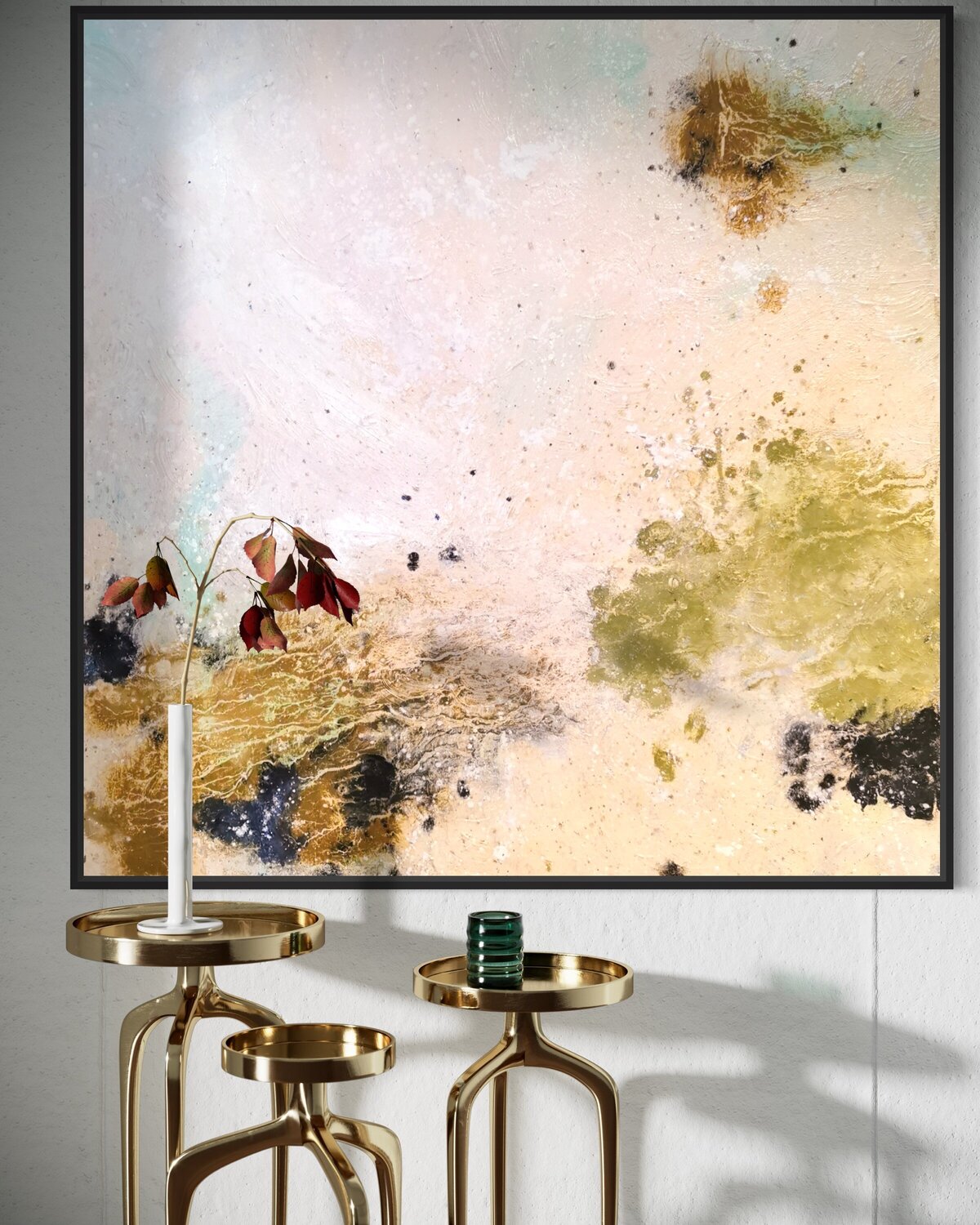 Ocean 2 Framed by fang cai (2024) : Painting Oil on Canvas - Singulart