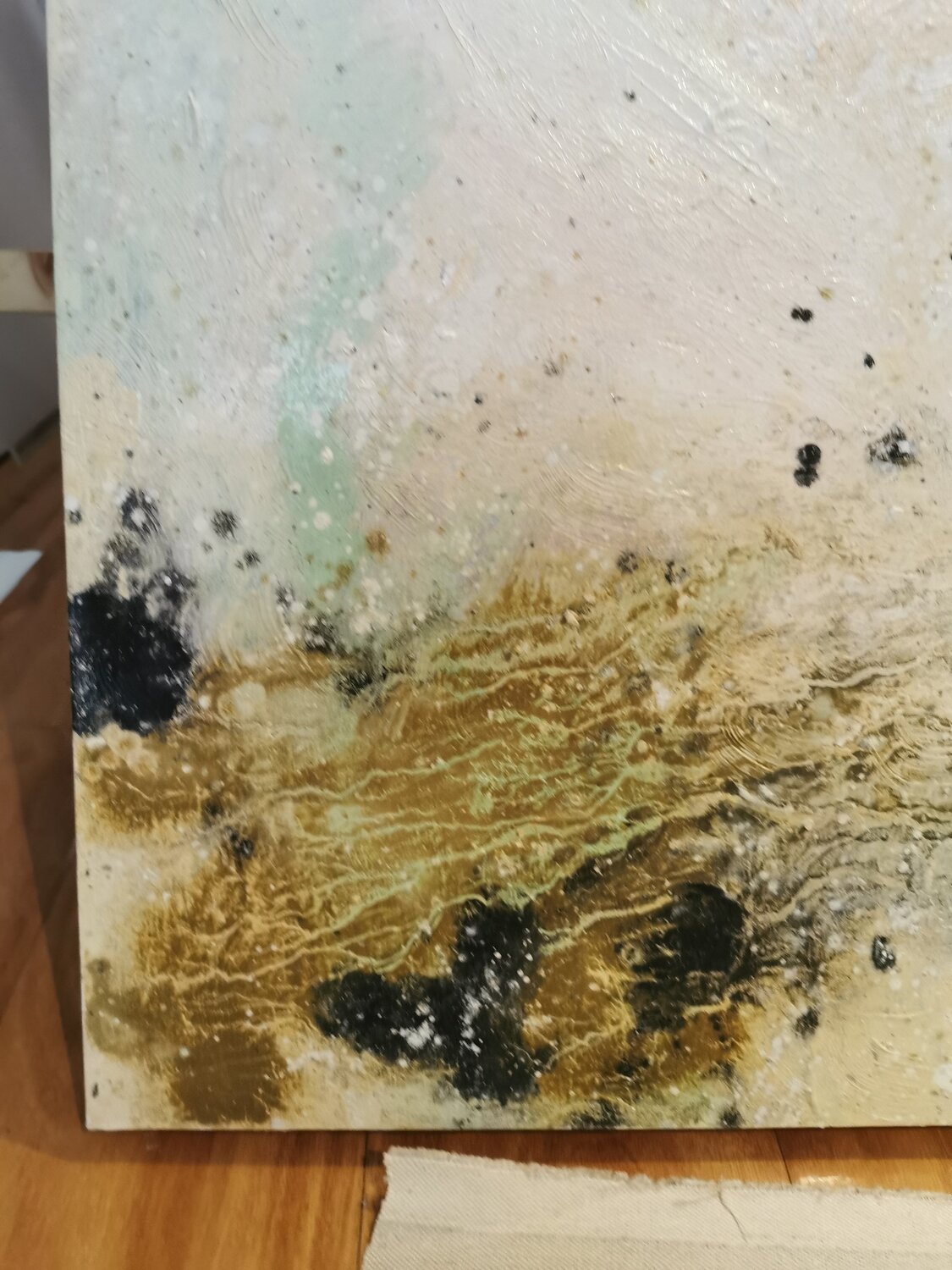 Ocean 2 Framed by fang cai (2024) : Painting Oil on Canvas - Singulart