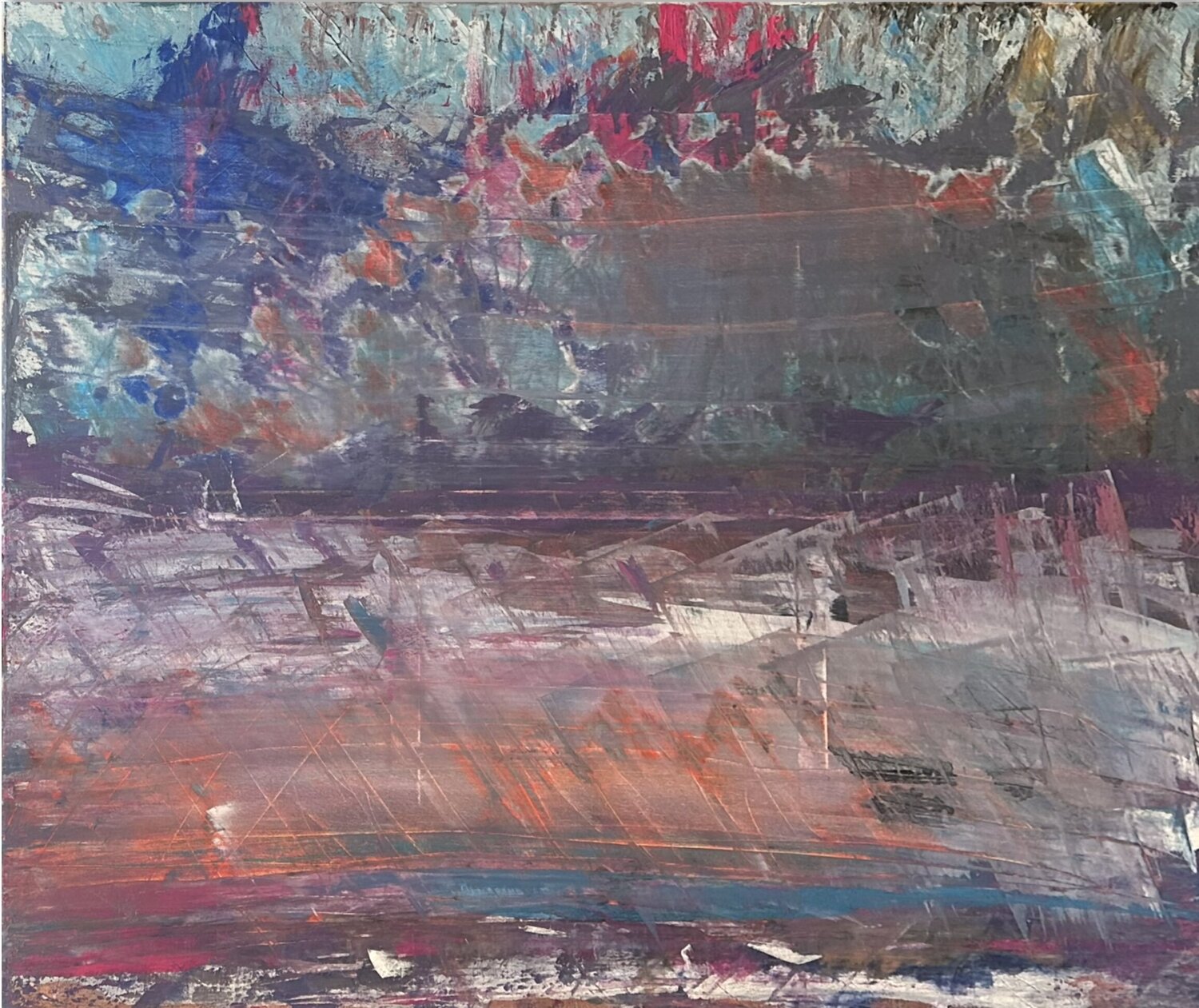 Live of the Sun de Jan Wengelnik (2022) : Peinture Acrylique sur Toile ...