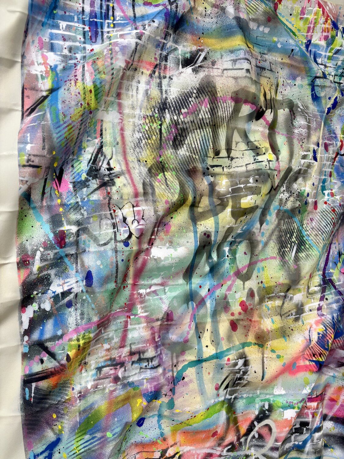 Art Obeys No One by N NATHAN (2025) : Painting Acrylic, Graffiti on ...