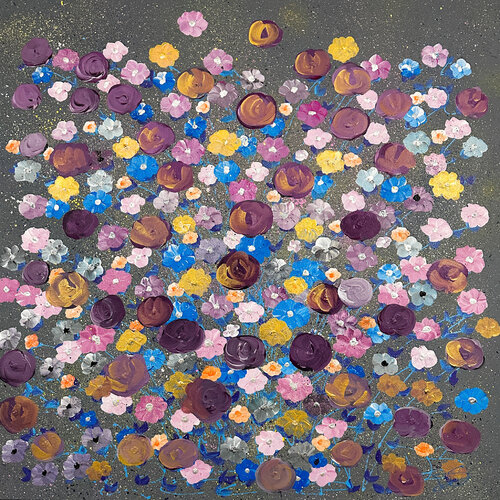 Color Me Golden by Dorothea Sandra (2025) : Painting Acrylic on Canvas ...