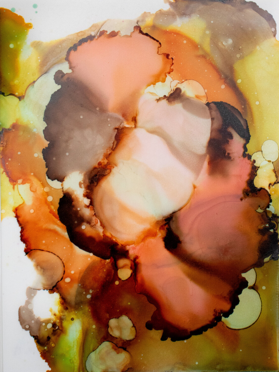 SEPHORA von Nicole Melnicky (2023): Malerei Tinte auf Papier - Singulart