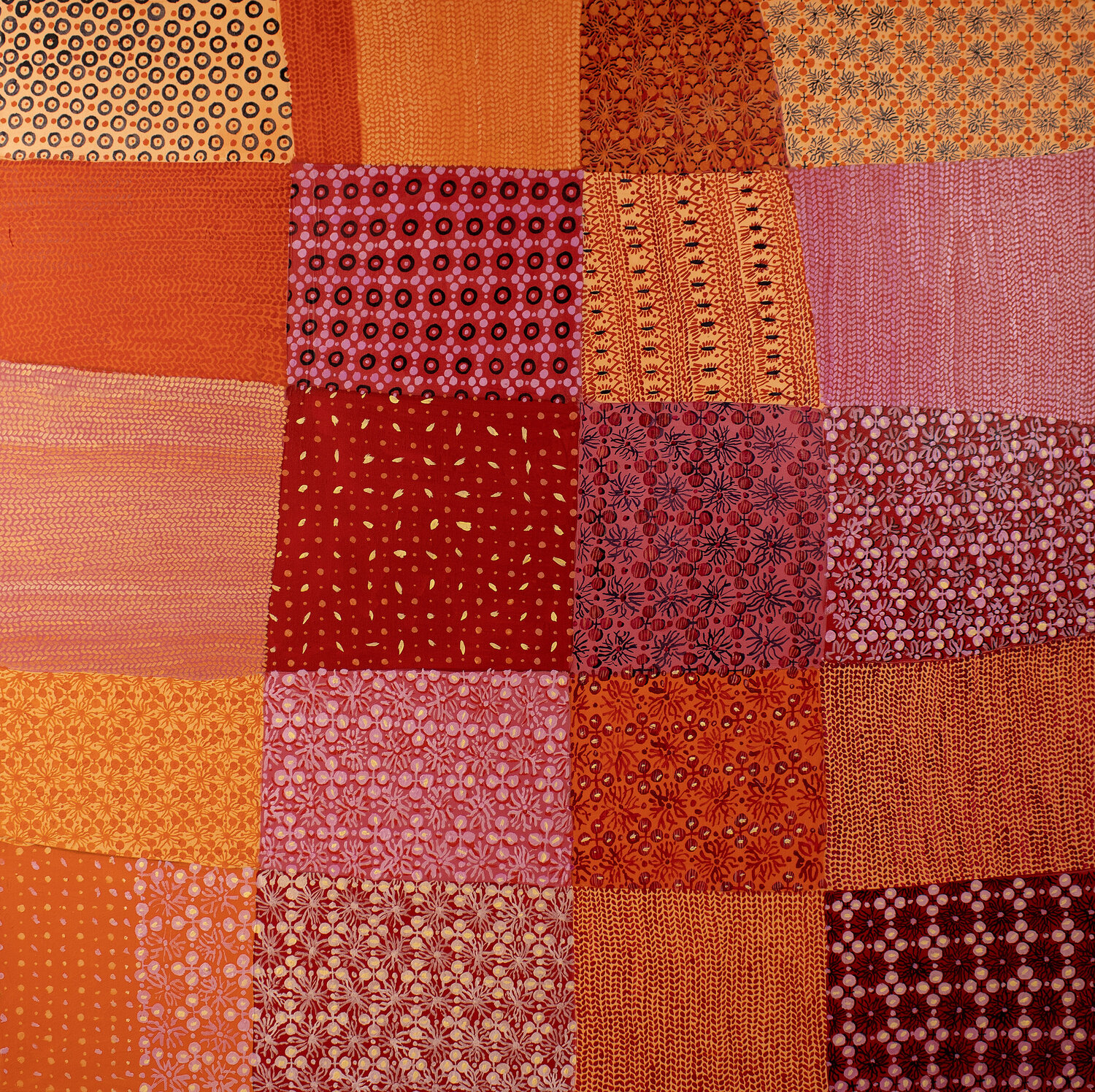 Patchwork by Anna Rona (2023) : Painting Oil on Canvas - Singulart