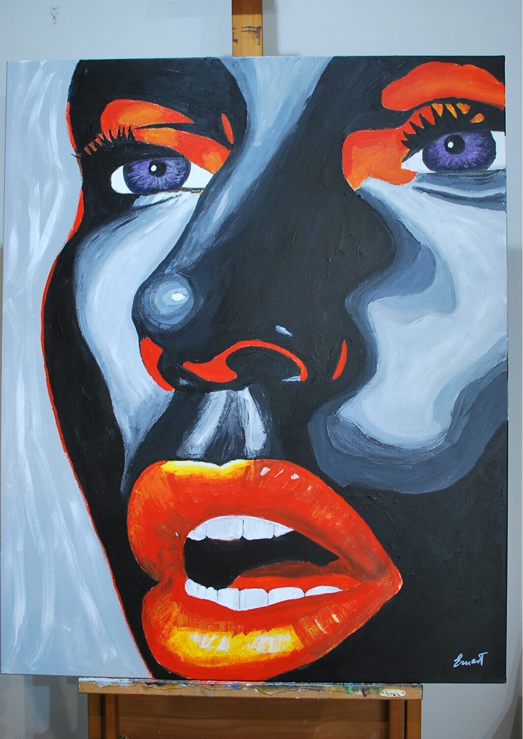 contraste de belleza by Ernest Carneado Ferreri (2025) : Painting ...